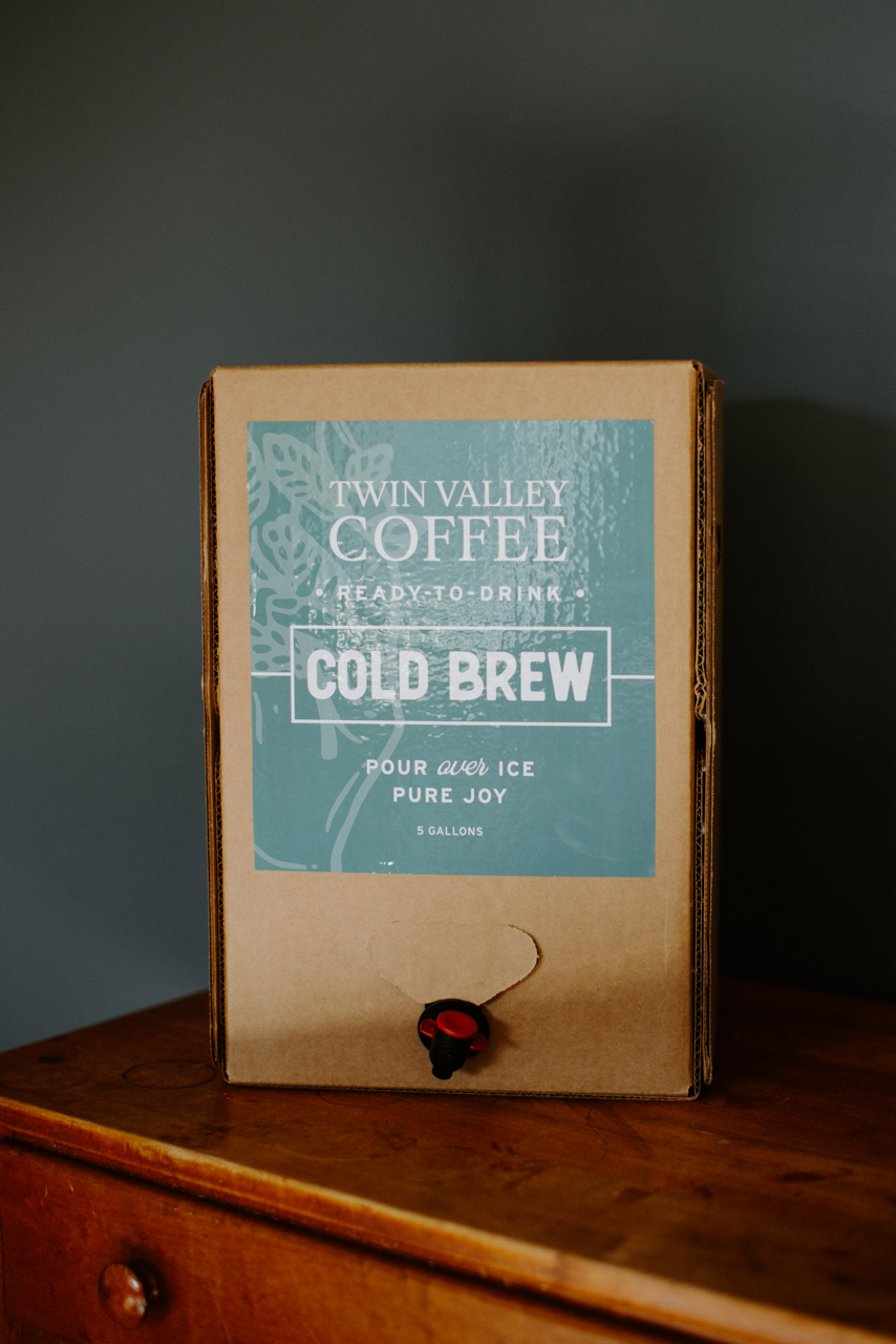 Cold Brew Bag-in-Box - 5 Gallon – Twin Valley Coffee Wholesale